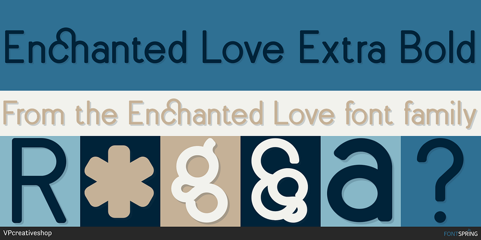 Enchanted Love Extra Bold Font