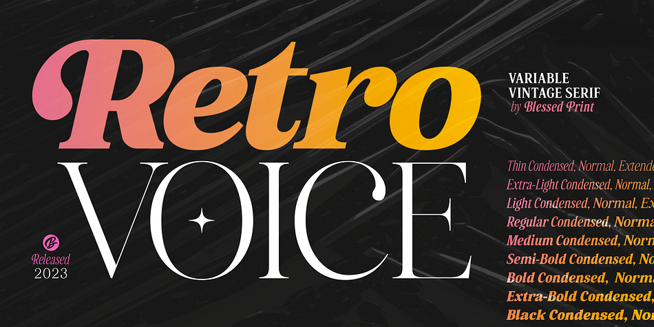 Retro Voice Font
