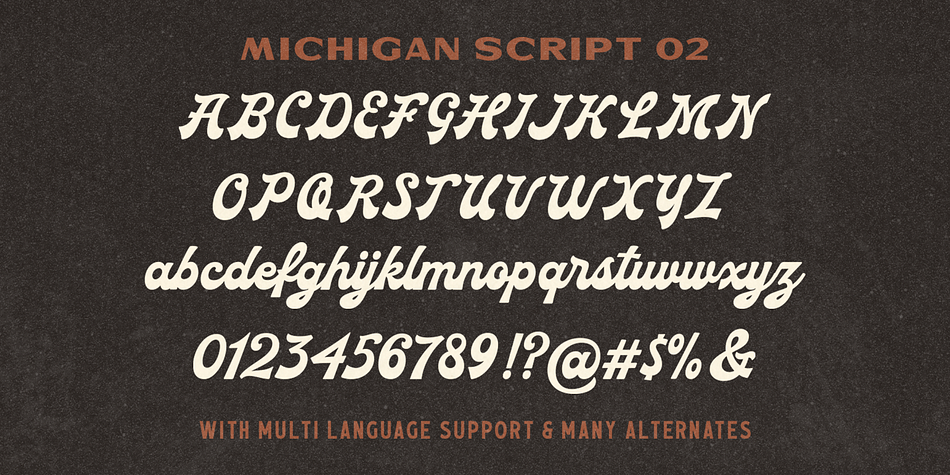 Michigan Font
