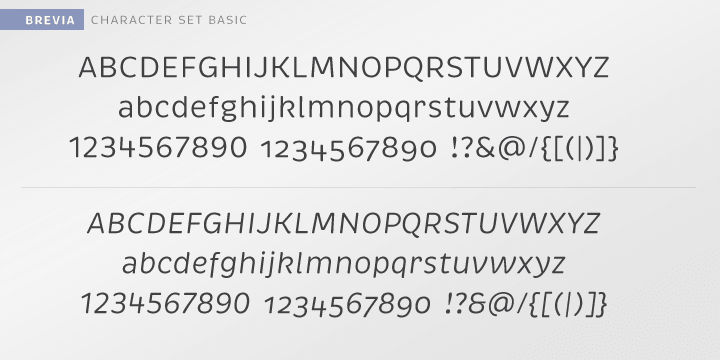 Brevia Font