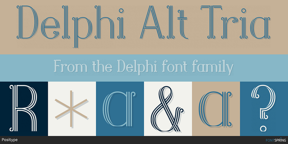 Delphi Font