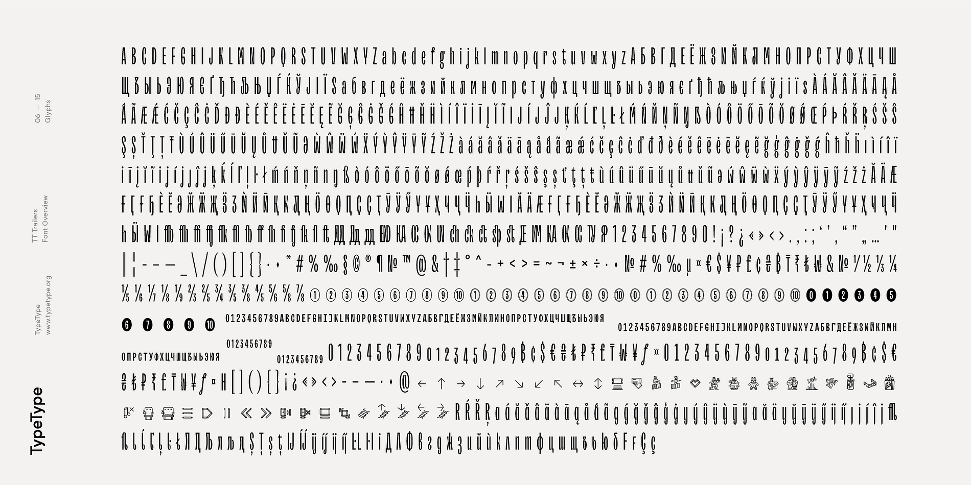 TT Trailers Font