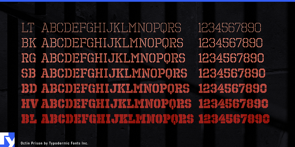 Octin Prison Font