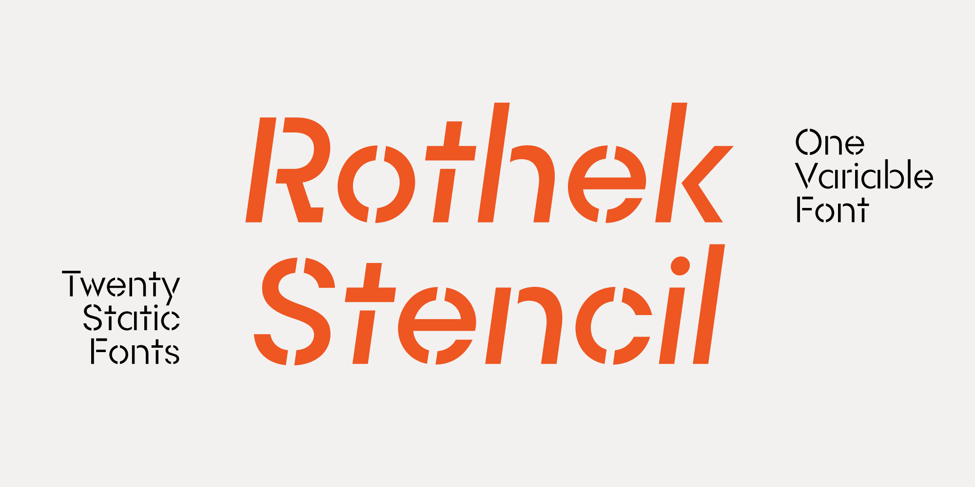 Stencil Font Free Download