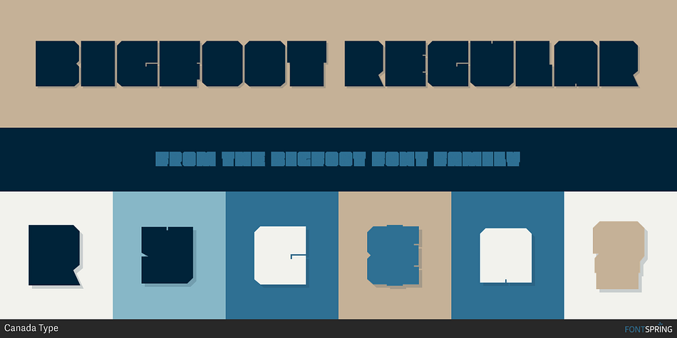 Bigfoot Regular Font