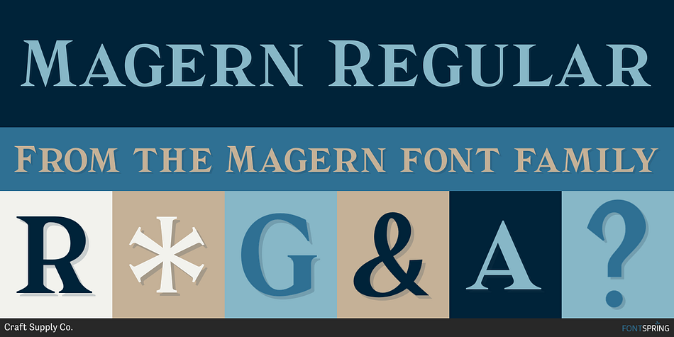 Magern Regular Font