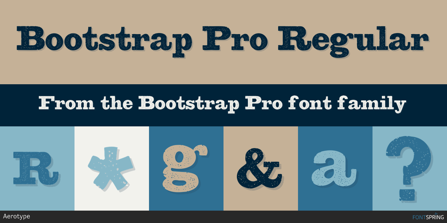 Fonts Similar To Bootstrap Pro