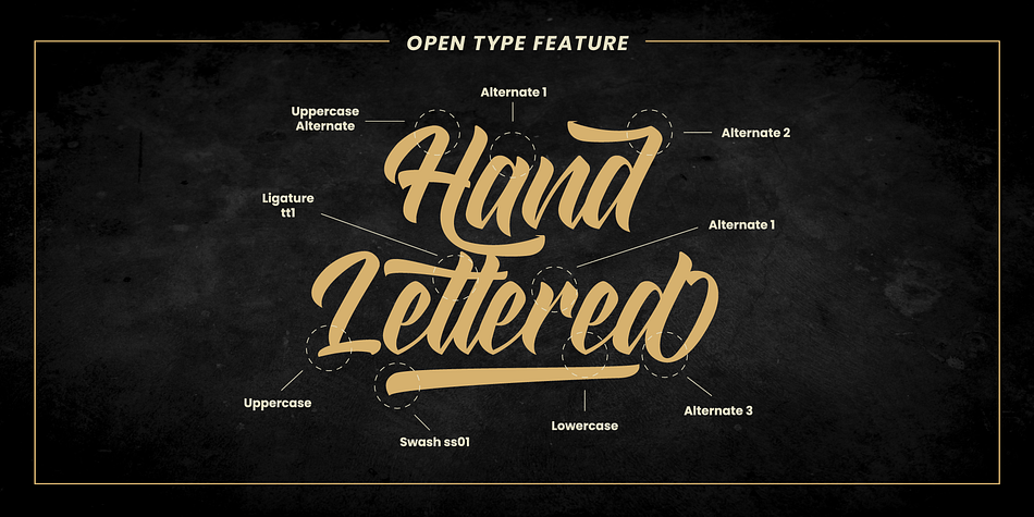 Straight Ahead Font