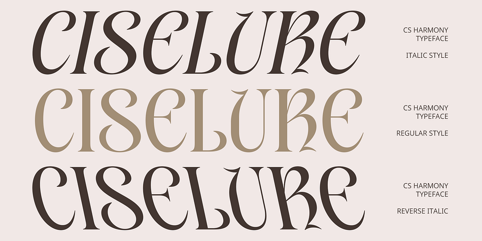 CS Harmony Font