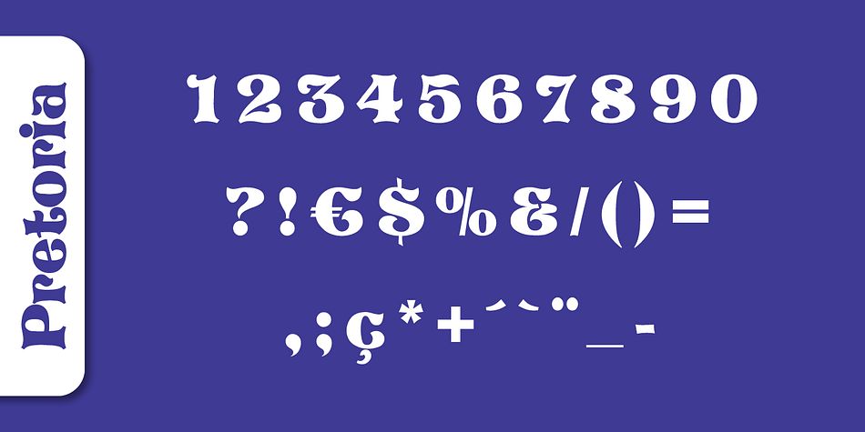 Pretoria Font