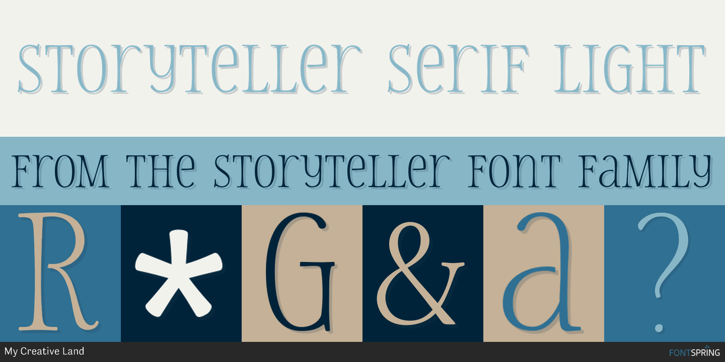 Storyteller Serif Font