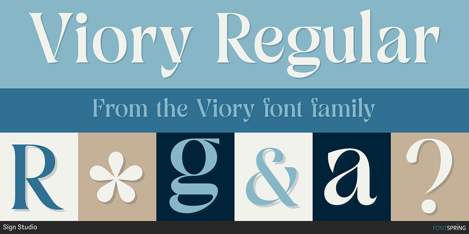 Viory Regular Font