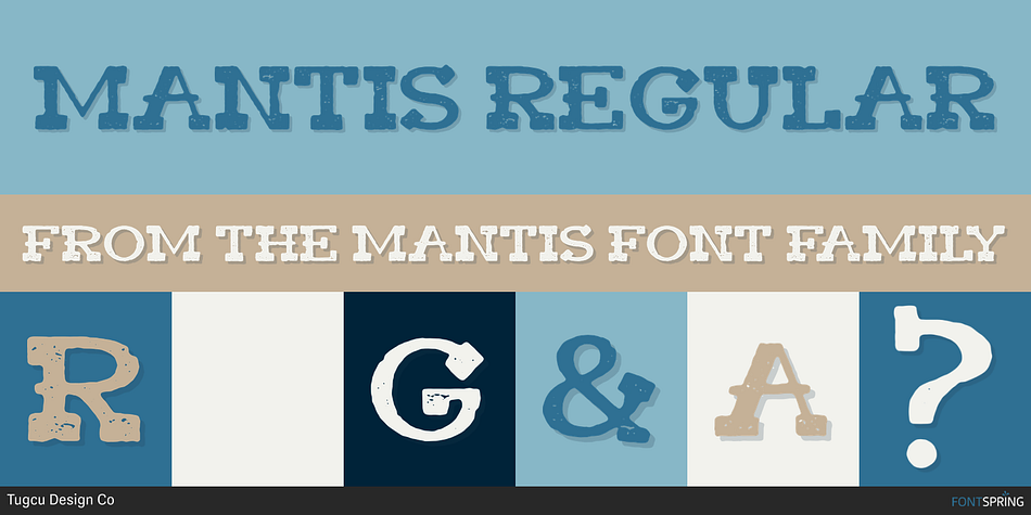 Mantis Regular Font