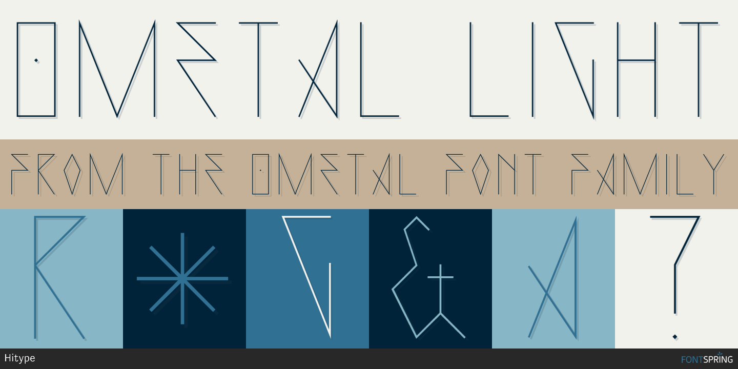 Fonts similar to 0Metal