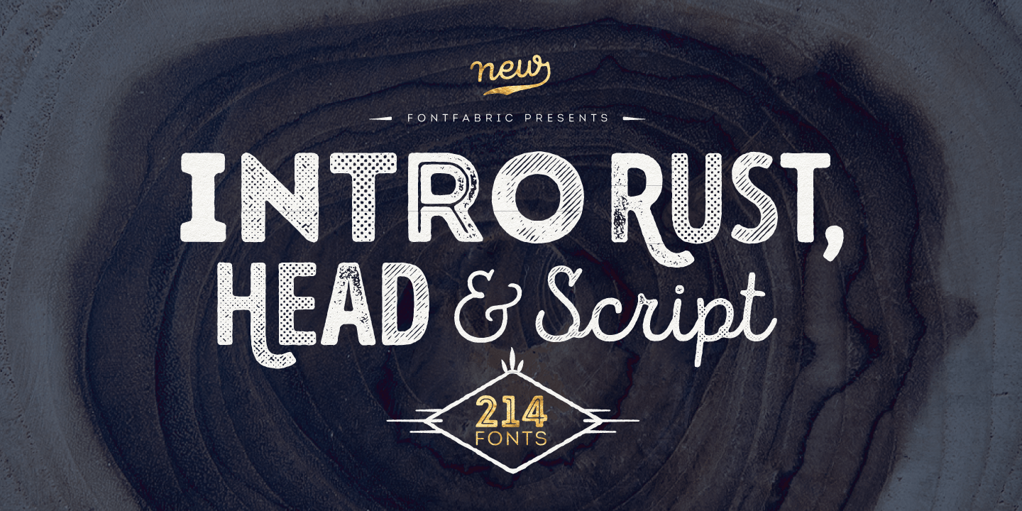 Intro Rust Free Font Intro Rust Free Font