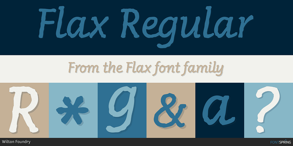 Flax Font