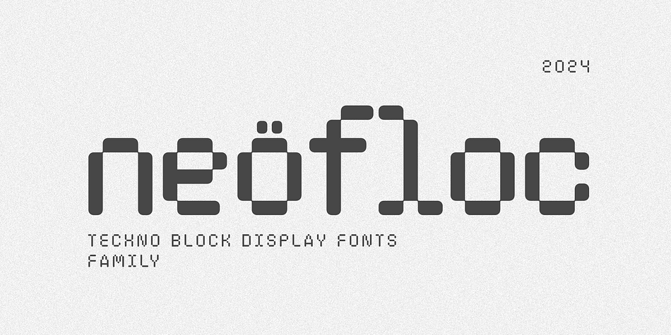 Neofloc Font