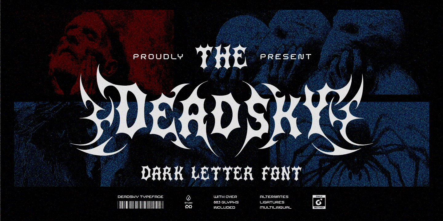 Dead Sky Font