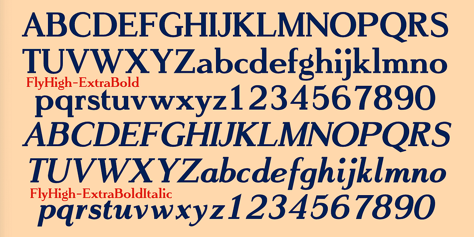 FlyHigh Family by Ingrimayne Type - Fontspring