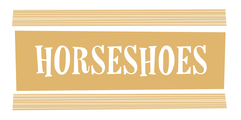 Horseshoes Font