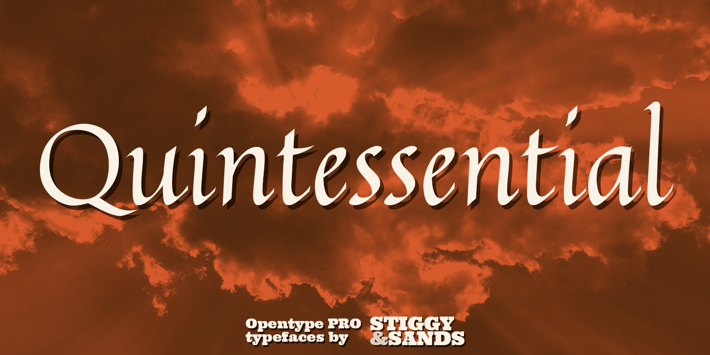 Quintessential Pro Font