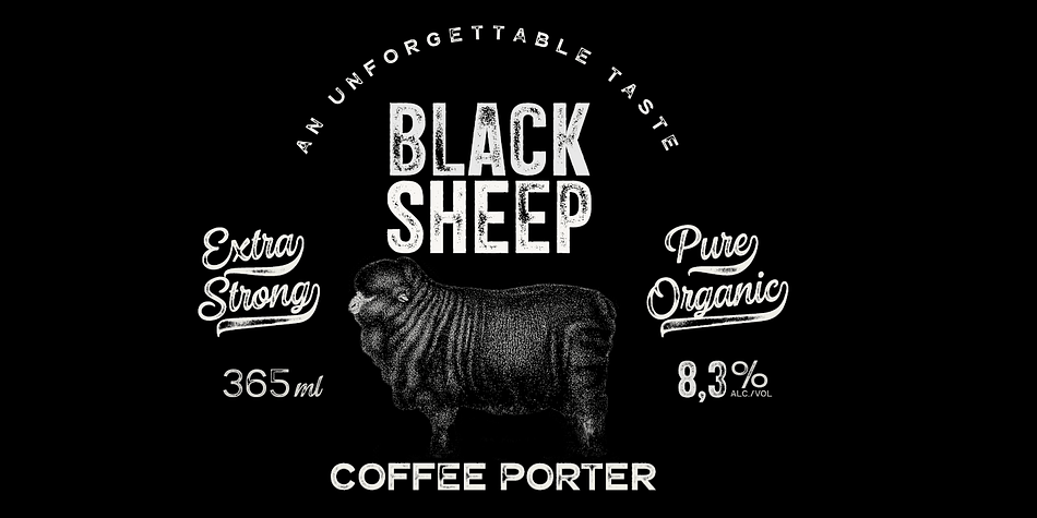 Double Porter Font