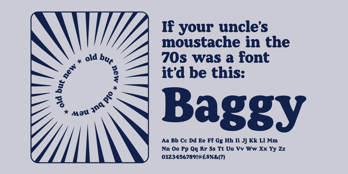 Baggy Font