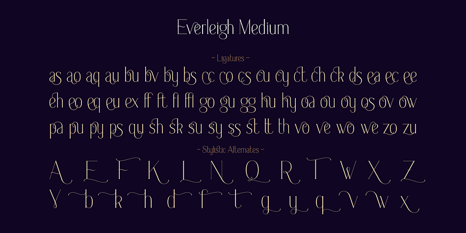 Everleigh Font