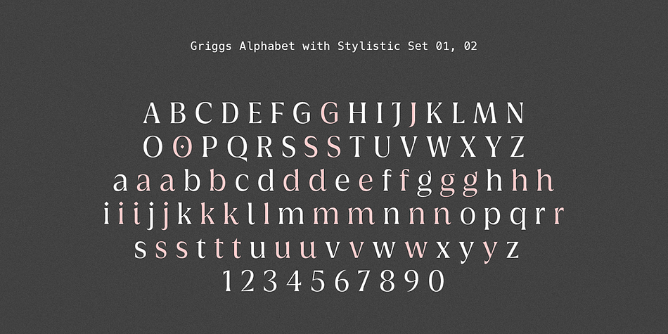 Griggs Font