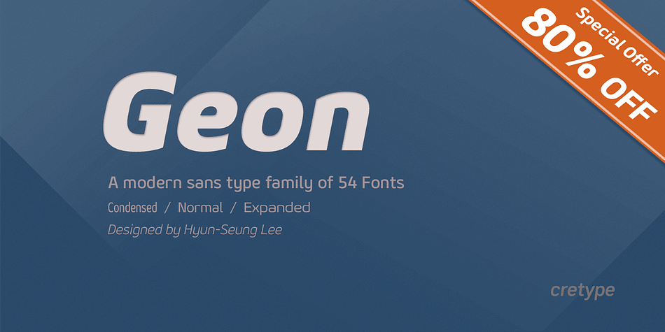 Geon Font
