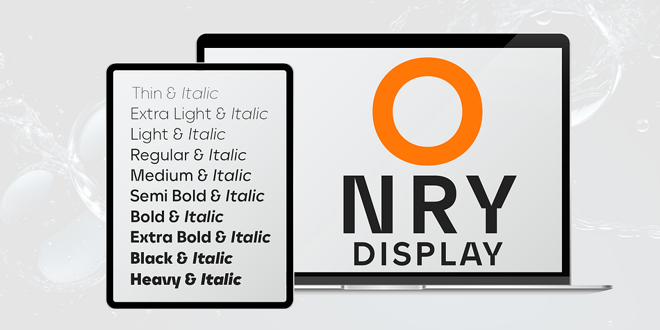 Onry Display Font