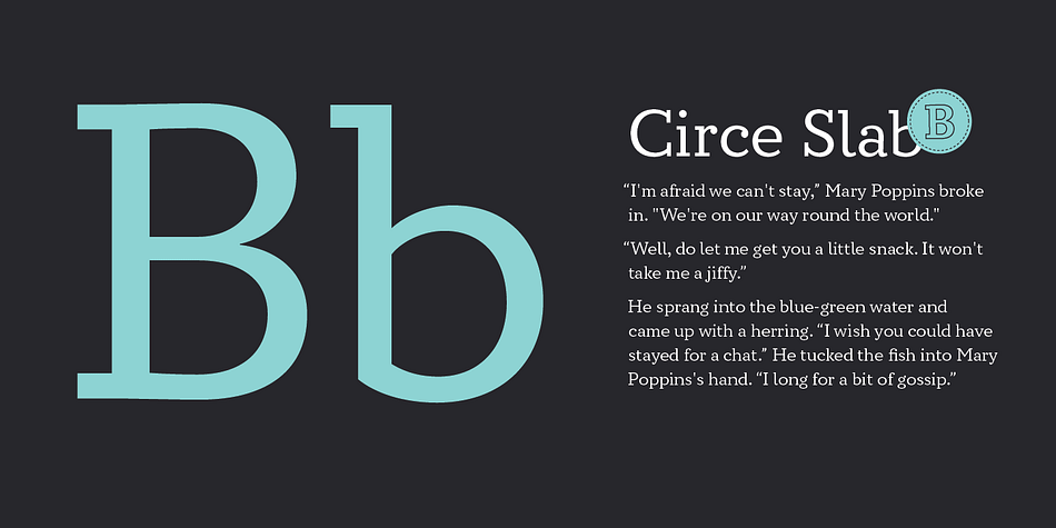 Circe Slab Font