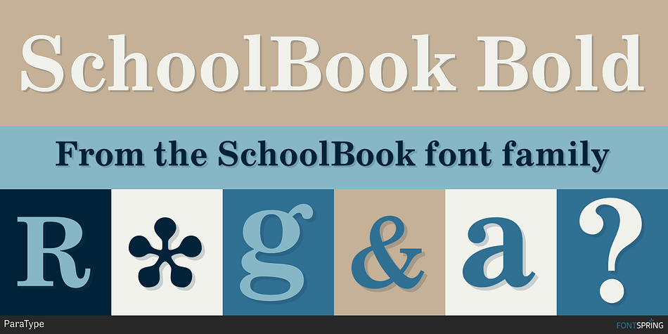 SchoolBook Font