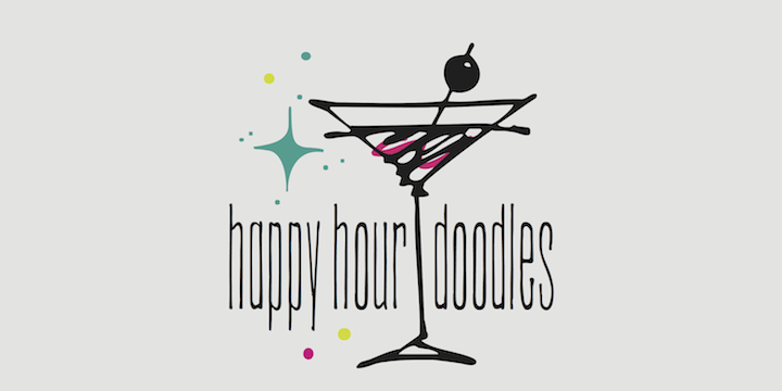 Happy Hour Doodles Font