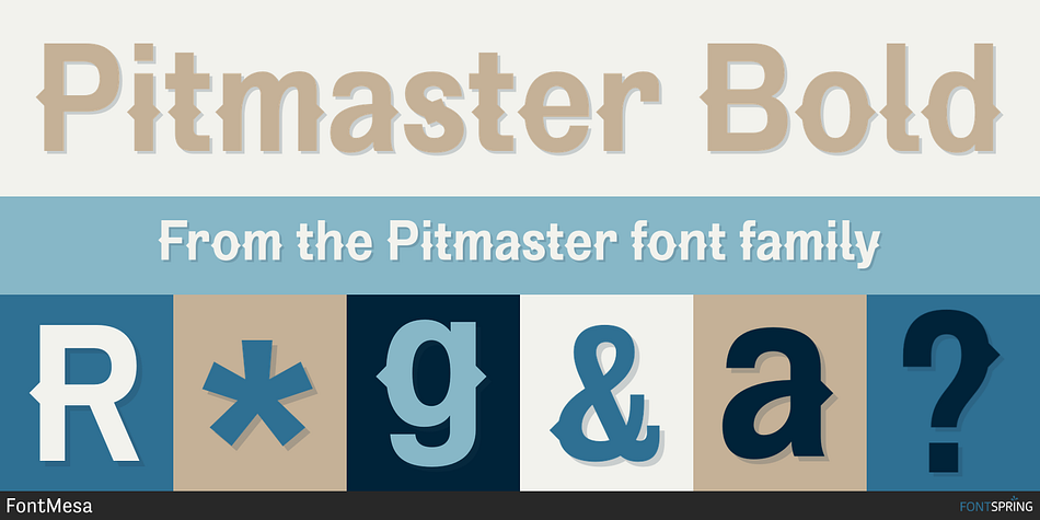 Pitmaster Bold Font