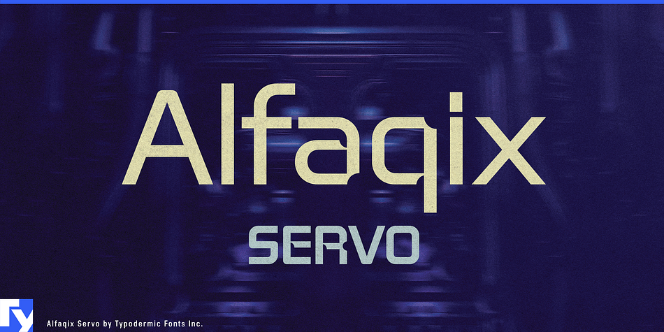 Alfaqix Servo Font