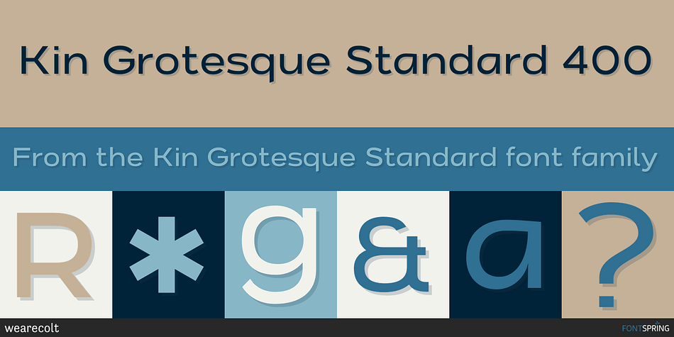 Kin Grotesque Standard 400 Font