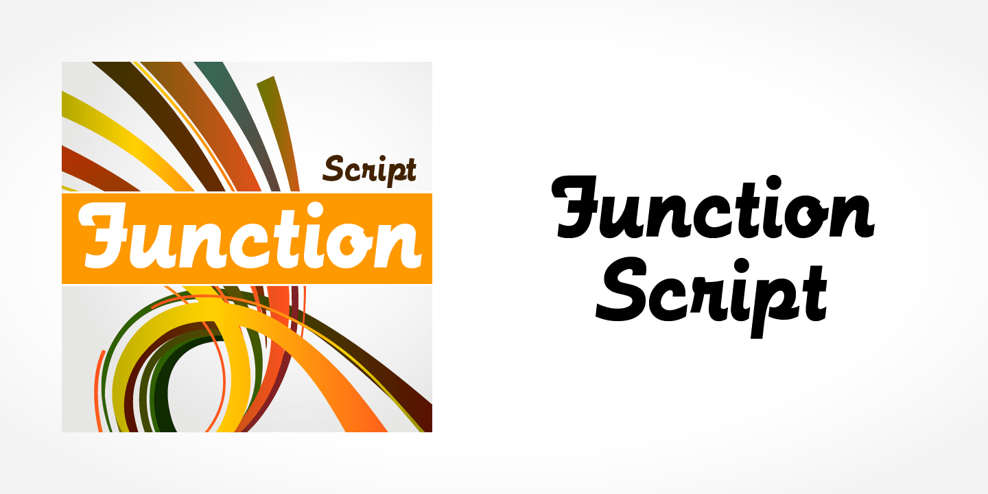 Function Script Pro Font