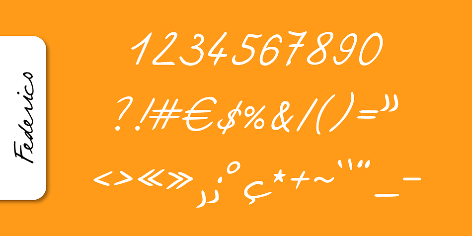 Federico Handwriting Family by SoftMaker - Fontspring
