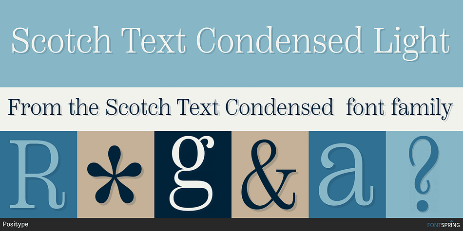Scotch Font