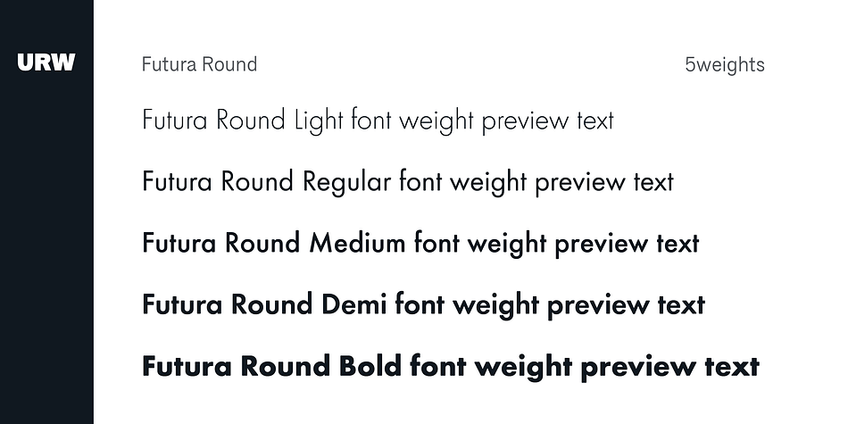 Futura® Round Font