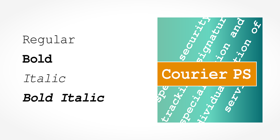Courier PS Pro Font