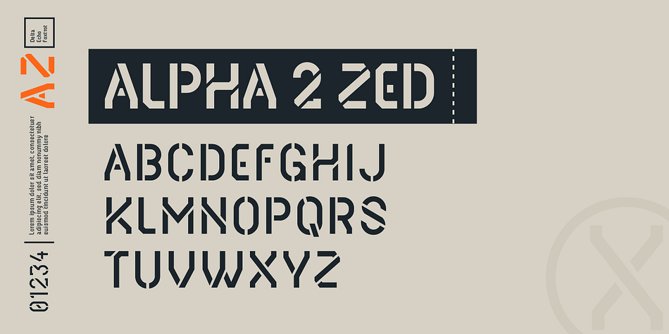 Delta Font