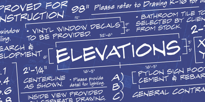 Elevations BB Font