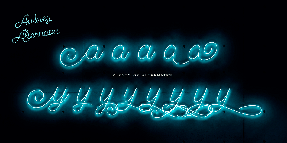 Audrey Family by Fenotype - Fontspring