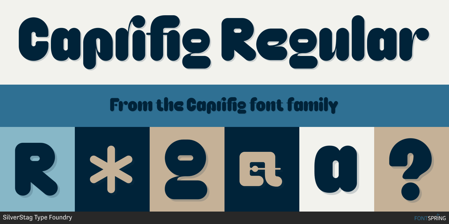 Fonts similar to Caprifig