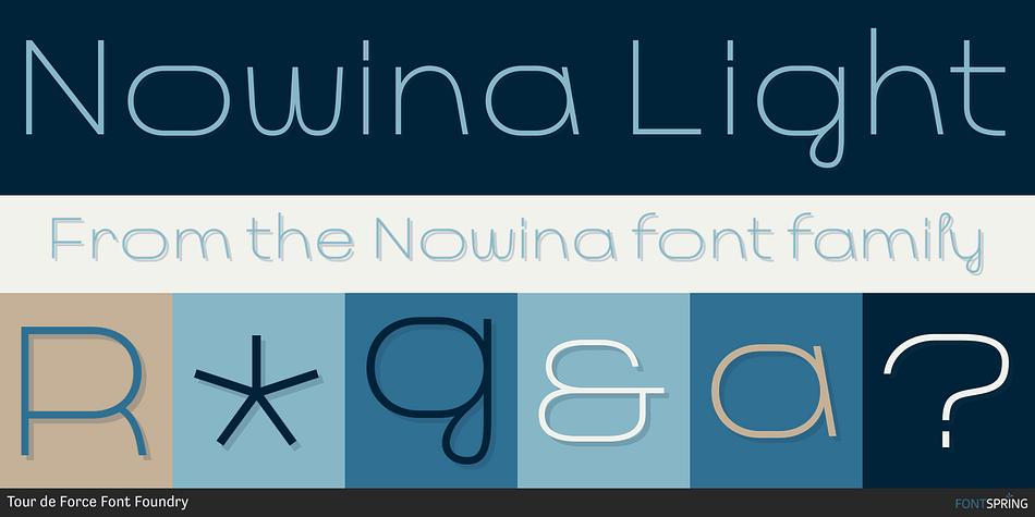 Nowina Light Font