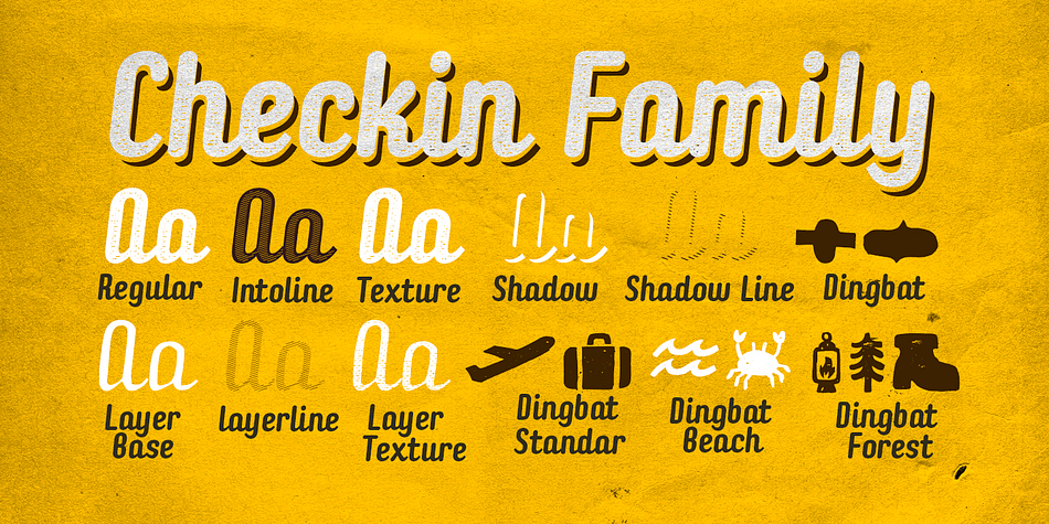 Checkin Script Font