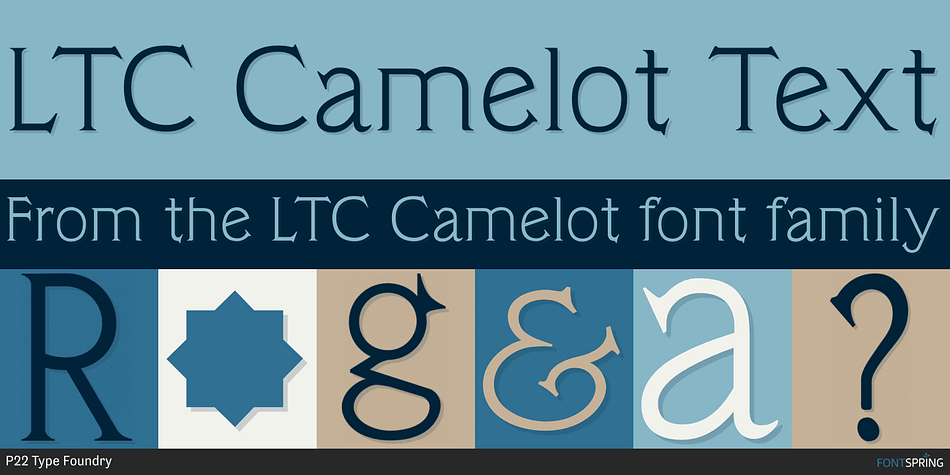 LTC Camelot Font
