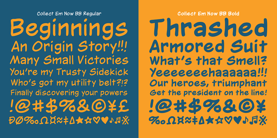 Collect Em Now BB Font